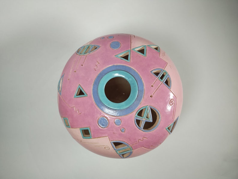 Vintage Julia Munn Signed Memphis Design Movement Pottery Vase 1980s - Etsy