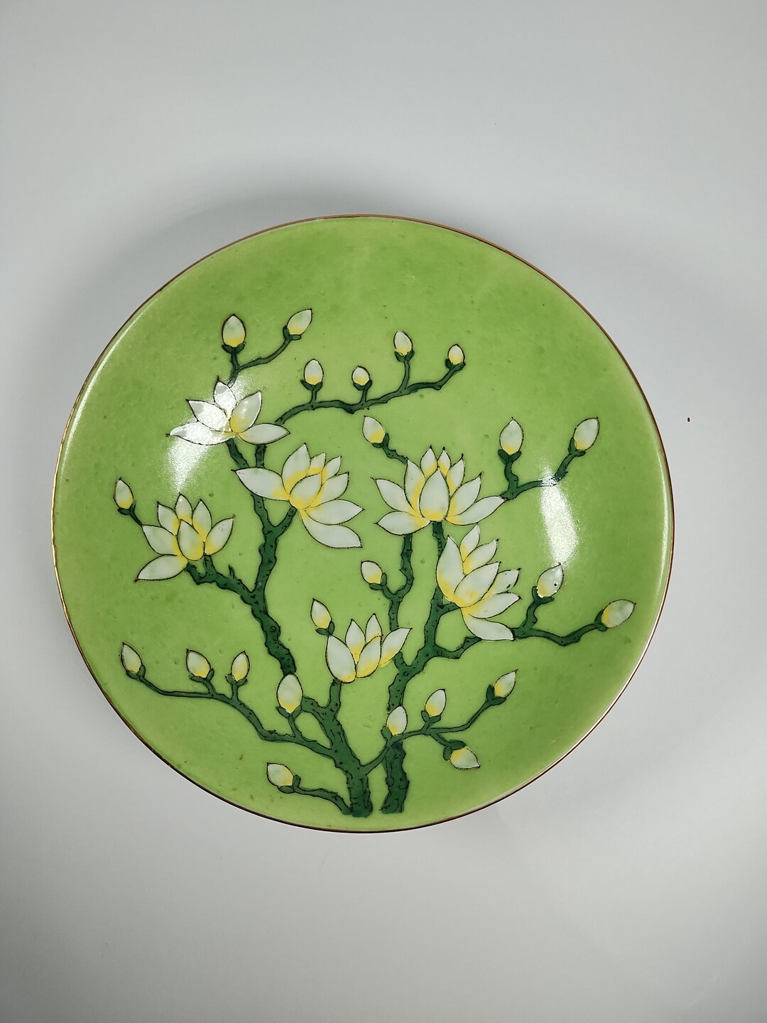 Vintage Magnolia Blossom Trinket or Candy Dish 1960s - Etsy