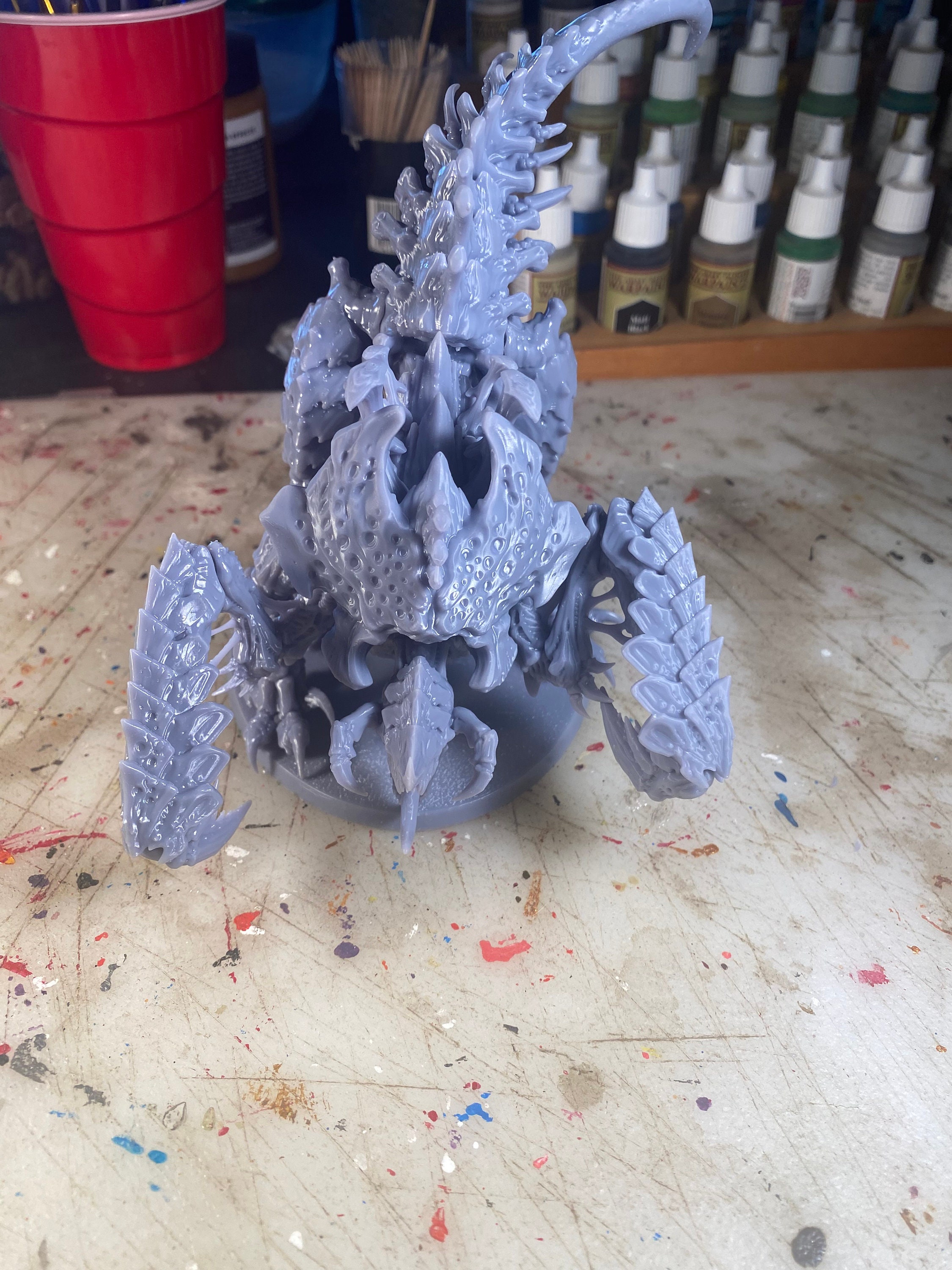 Space Bugs of Death Terror Cannon Rex Tyrannofex Fleshborer Hive Proxy ...