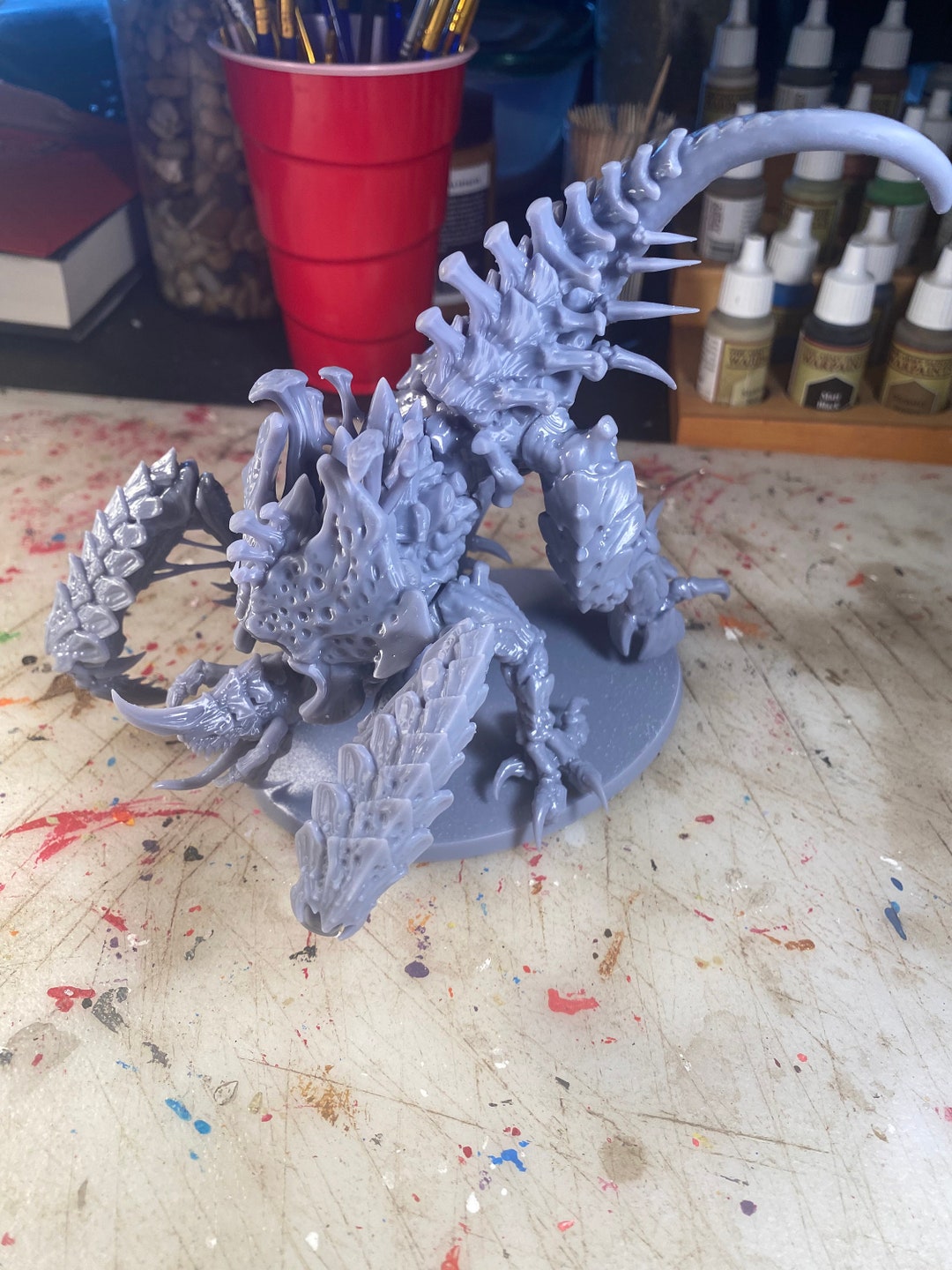 Space Bugs of Death Terror Cannon Rex Tyrannofex Fleshborer Hive Proxy ...