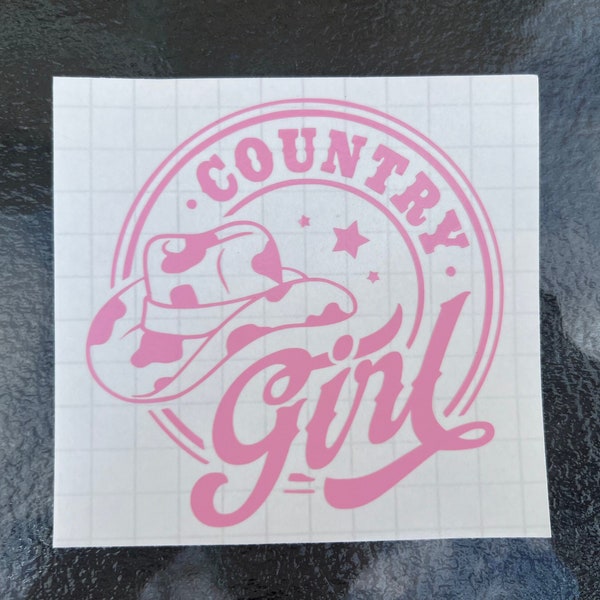 Country Girl Decals - Etsy