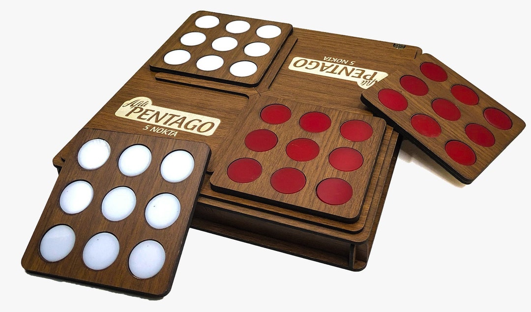 Pentago Kids Educational Board Game, Brain Game for Kids, Educational ...