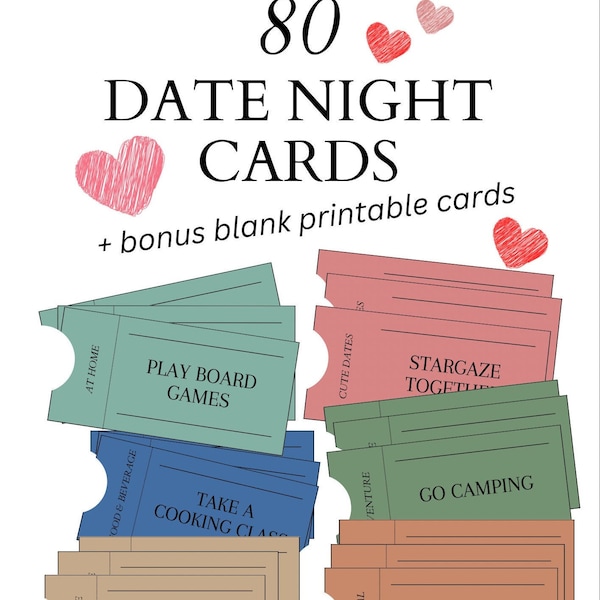 Date Night Printable - Etsy