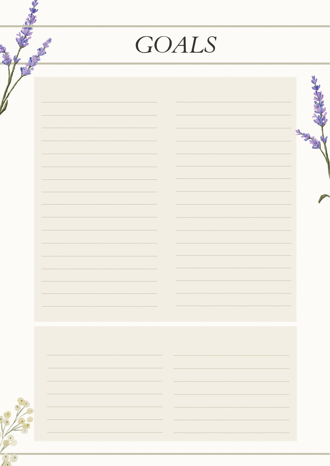 Printable Brain Dump Template Bundle, Planner Note Template Imserts ...