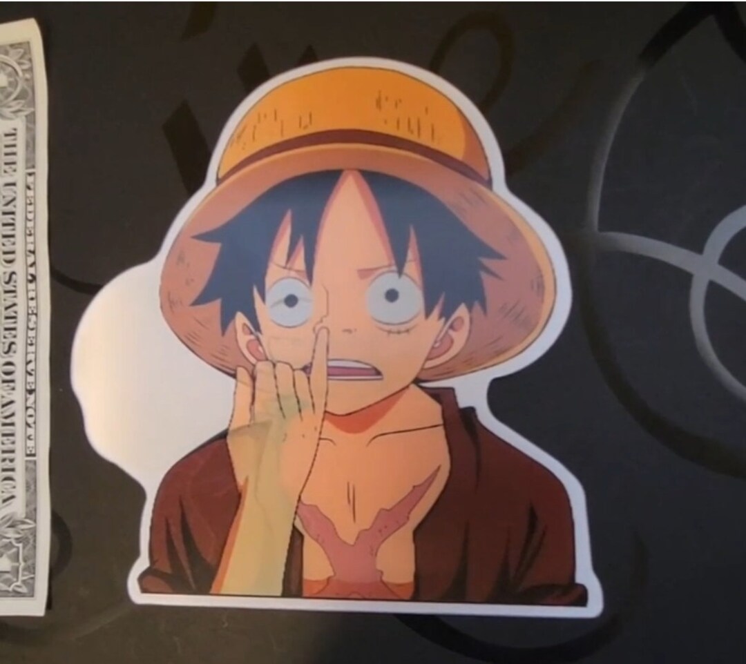 Cool 3D Holographic Anime Sticker. Weather and Fade Resistant. - Etsy