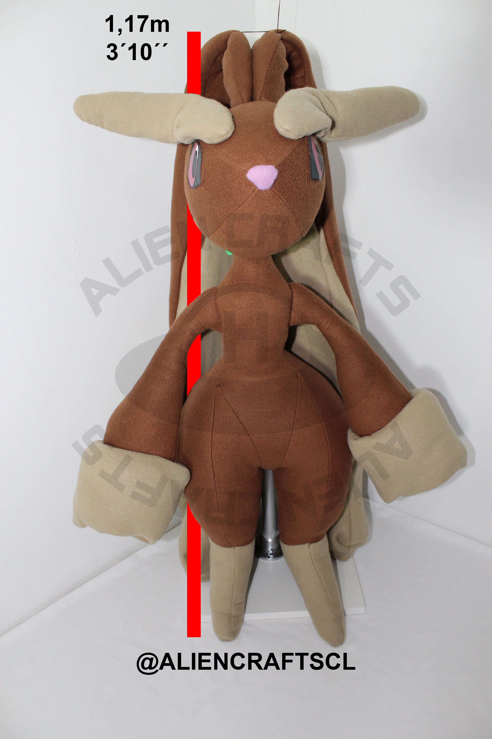 Lifesize Curvy Lopunny Plush Etsy
