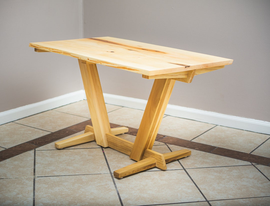 Japanese Style End Table. Inspired by George Nakashima Design. - Etsy