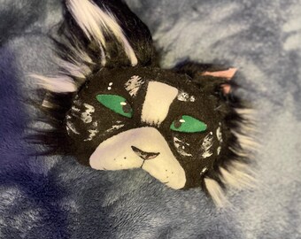Therian/quadrobist Cat Mask mesh and Whiskers - Etsy