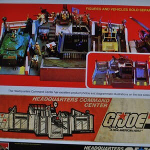 GI JOE Command Center Head Quarters 2003 Box. Repro - Etsy UK