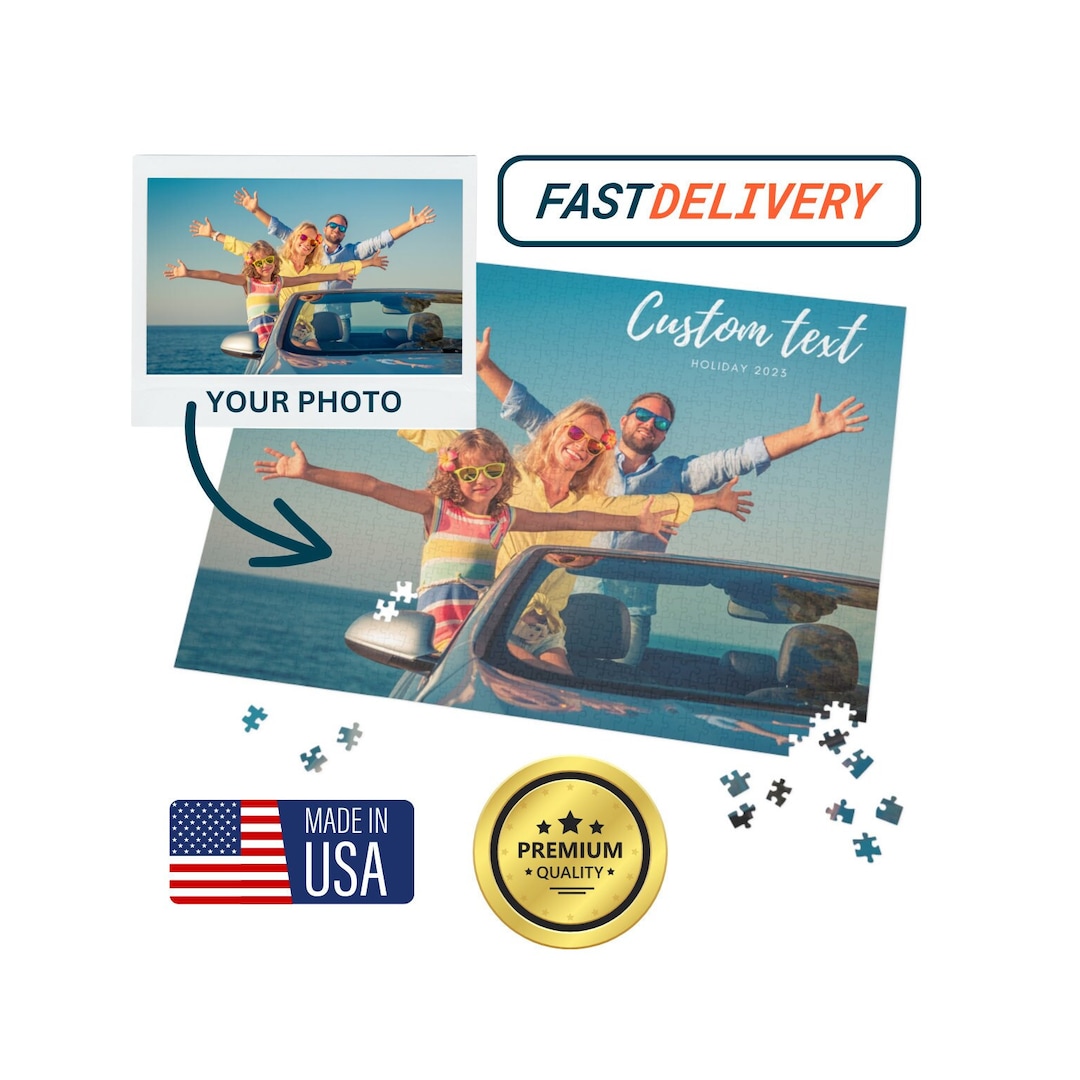 Custom Puzzle From Photo Puzzle of a Photo Puzzle From Photographs ...