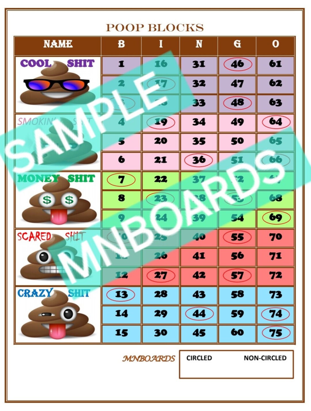 Poop Blocks - Etsy