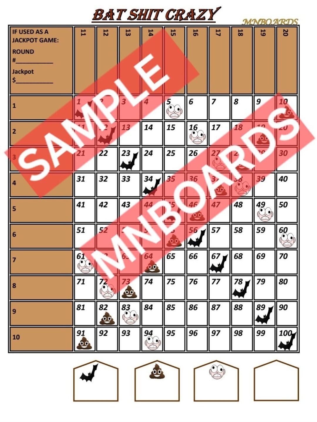 Bat Crazy Grid - Etsy