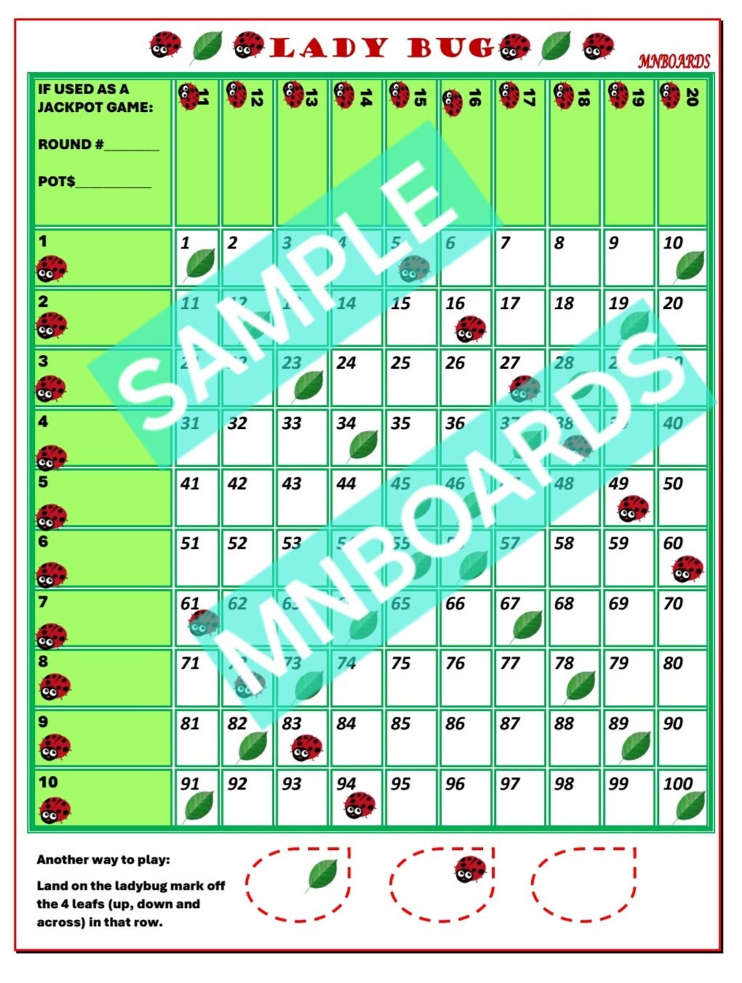 Lady Bug Grid - Etsy