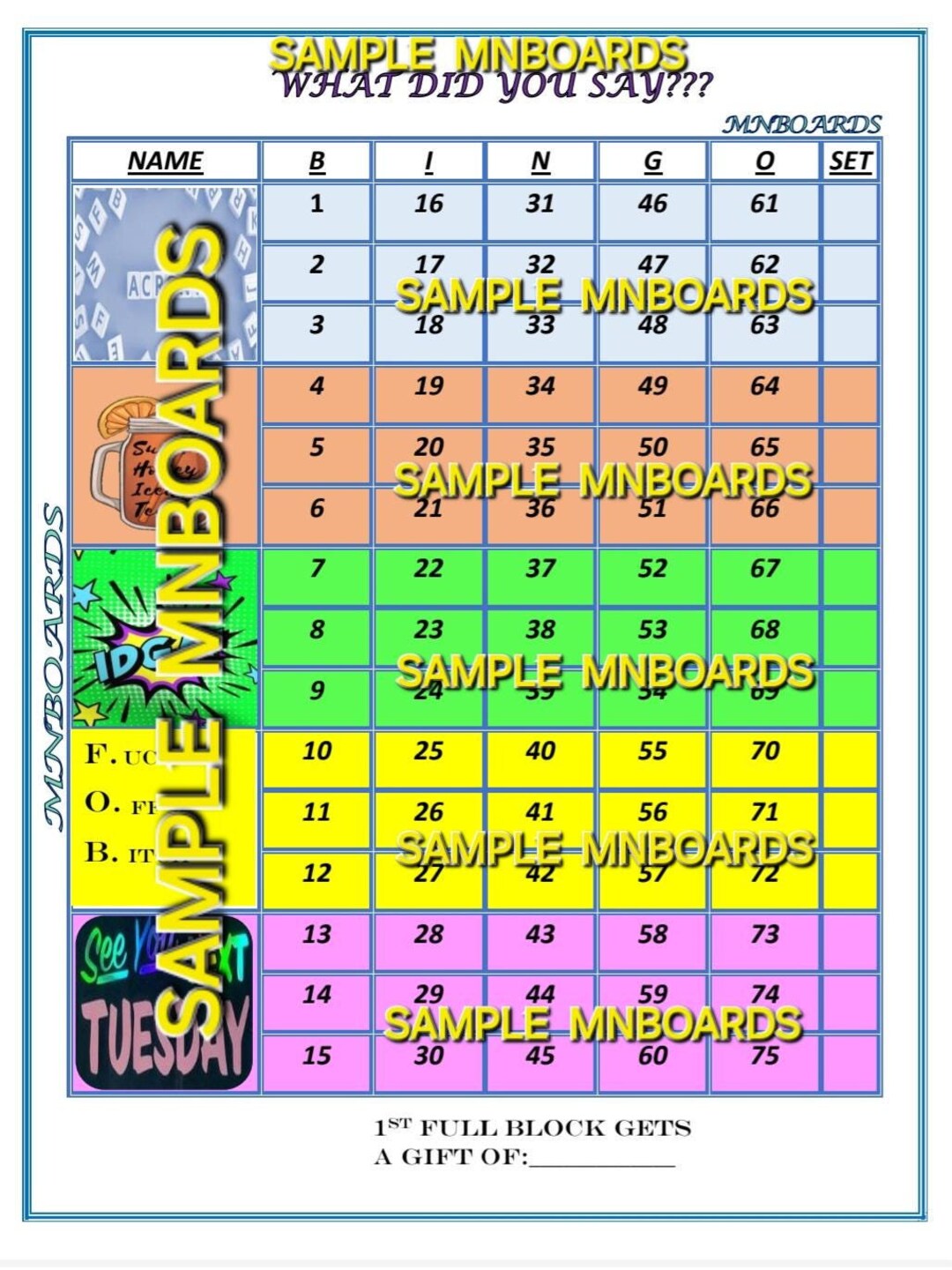 What Did You Say Blocks - Etsy