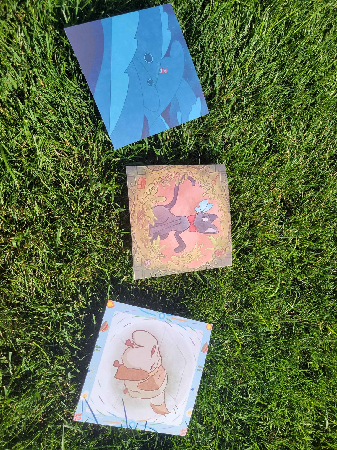 Ponyo Running on Water Mini Print studio Ghibli - Etsy