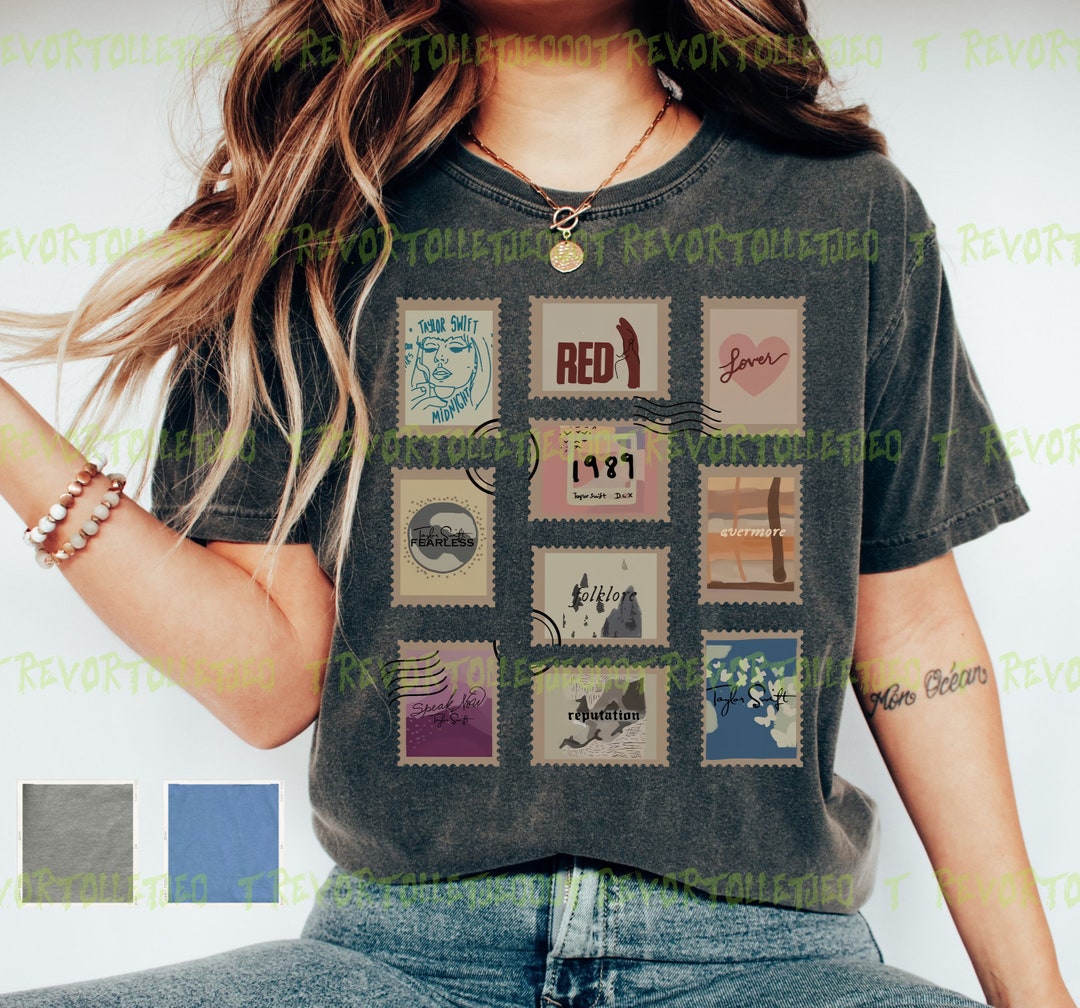 Taylor Swift Art Eras Tour Stamp PNG, Taylorthemed Concert Graphic ...