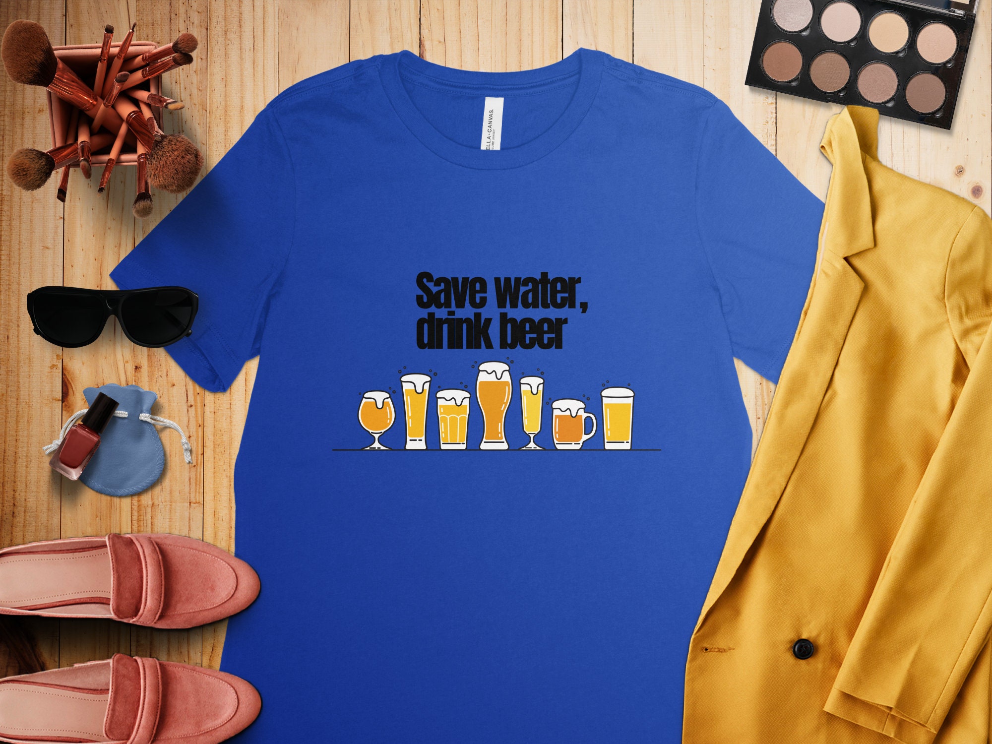 Save Water Drink Beer T-shirt, Sarcastic Tees, Beer T-shirt, Gift ...