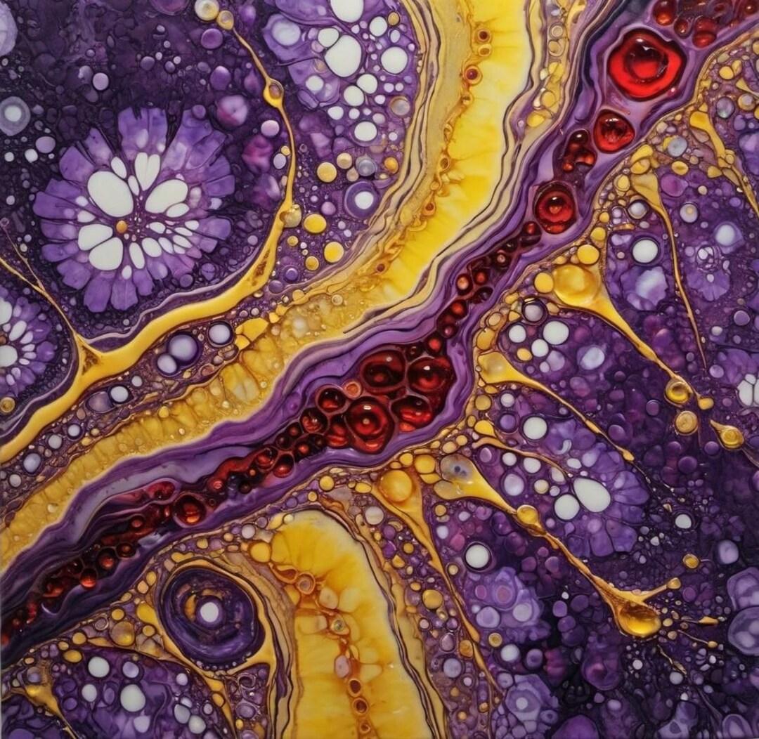 Digital Print, Digital Acrylic Painting, Downloadable Art, Digital Art ...