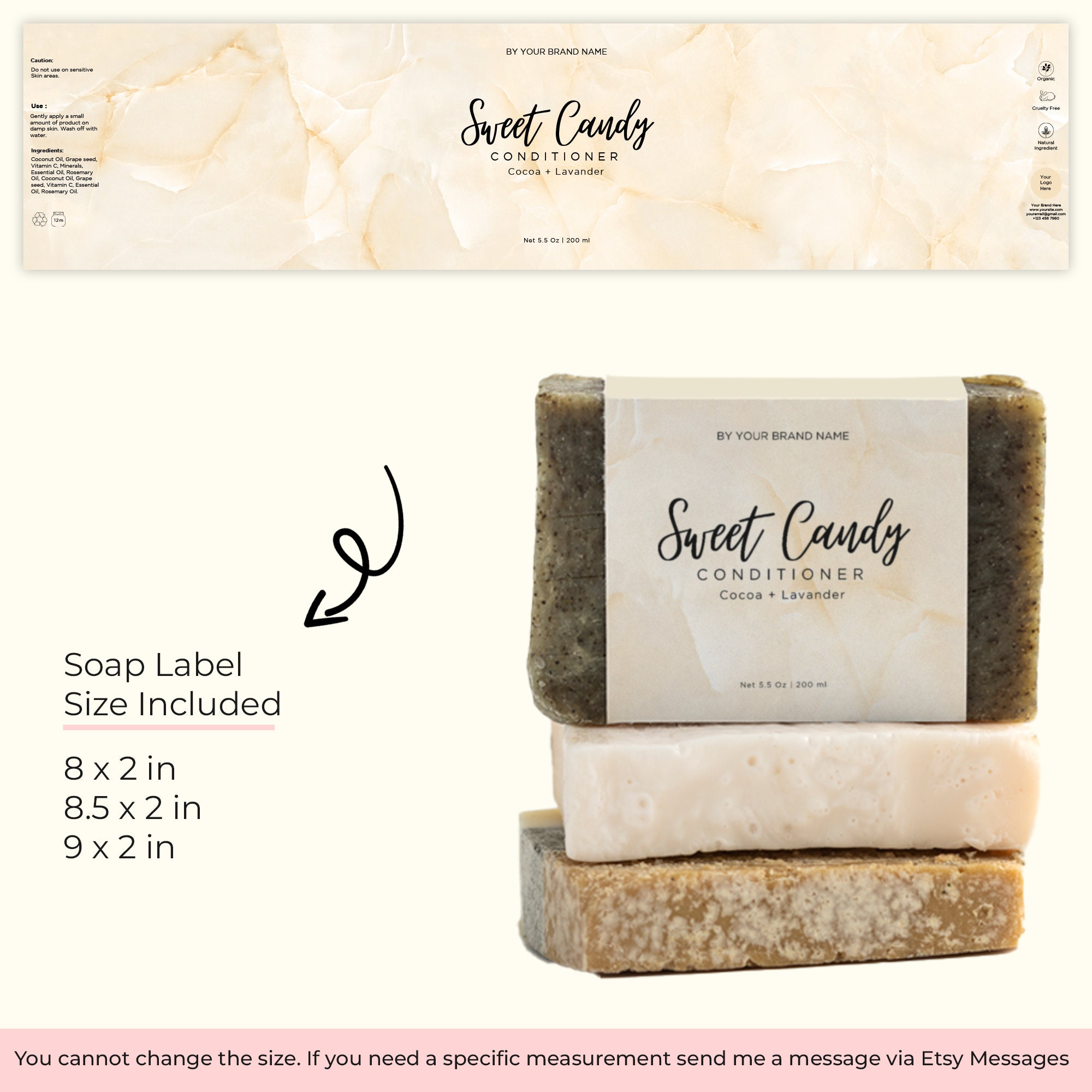 Customize Product Body Label Customer Bottle Label Canva Template Label ...