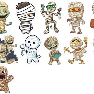 Funny Mummy SVG/ Cute Mummy/ Fun Mummy Svg/ Comedy Humor Mummy ...