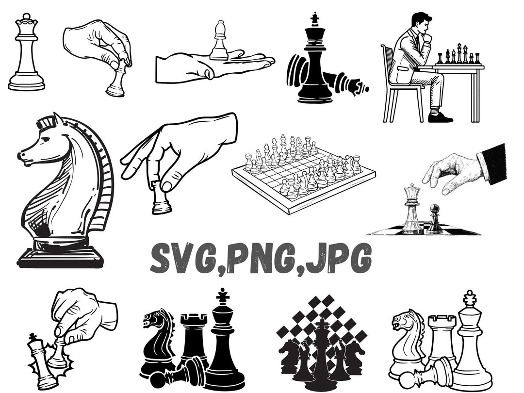 Chess SVG Bundle/ Chess Player SVG Bundle/ Chess Quotes Svg/ Chess ...