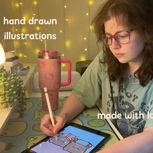 Crying Pygmy Hippo Sticker, Funny Meme Sticker, Cute Waterproof Sticker ...