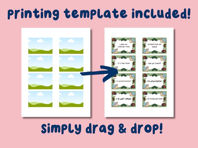 Bug Themed Printable Communication Cards, Non-verbal Communication ...