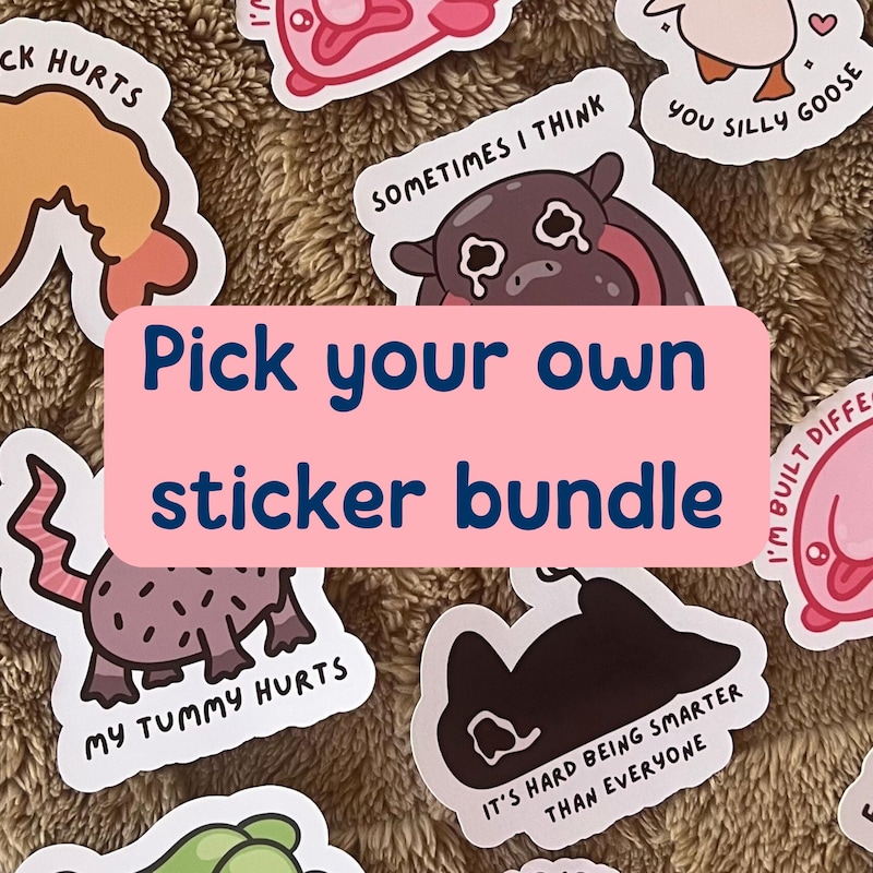 Cute Water Bottle Stickers - Etsy