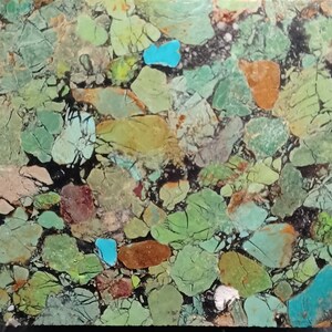 Sonoran Turquoise Composite Block Slab - Etsy