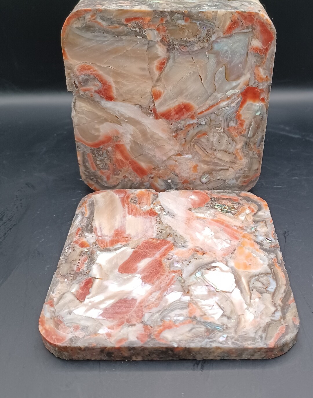 Premium Abalone Shell Composite Block Slab - Etsy