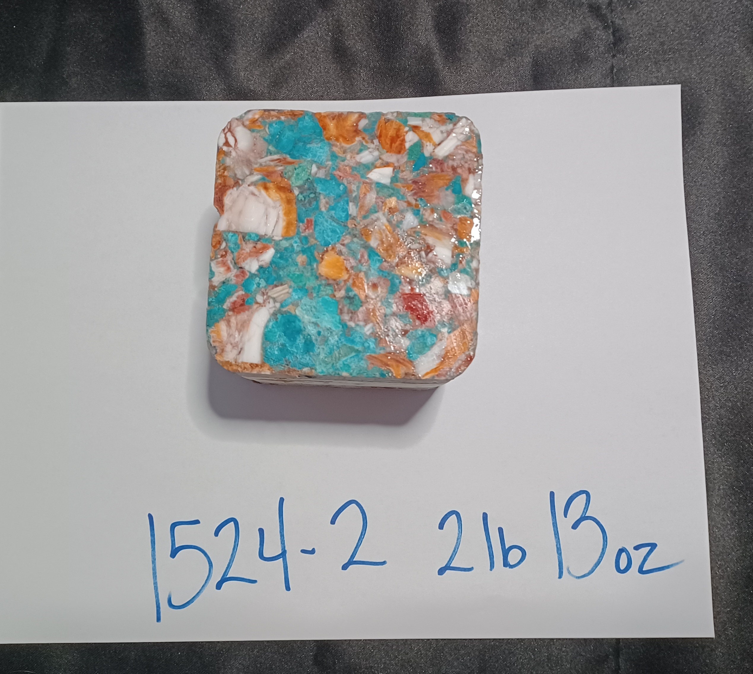 LARGE Natural Spiny Oyster and Turquoise Composite Blocks - Etsy