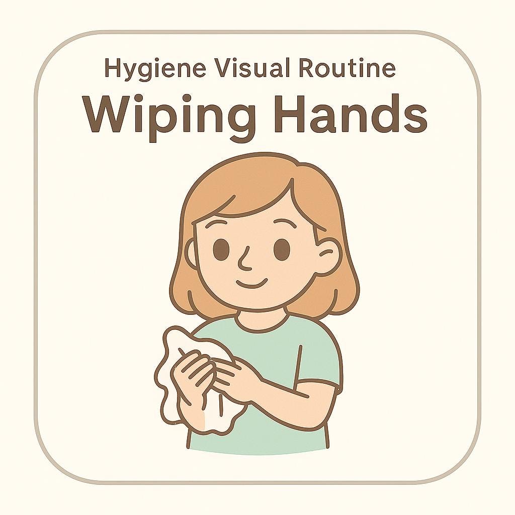 Hygiene Routine Visual Cards | Toddler, Autism, ABA (PDF + PNG) - Etsy