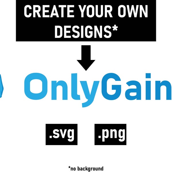 Only Gains Svg - Etsy