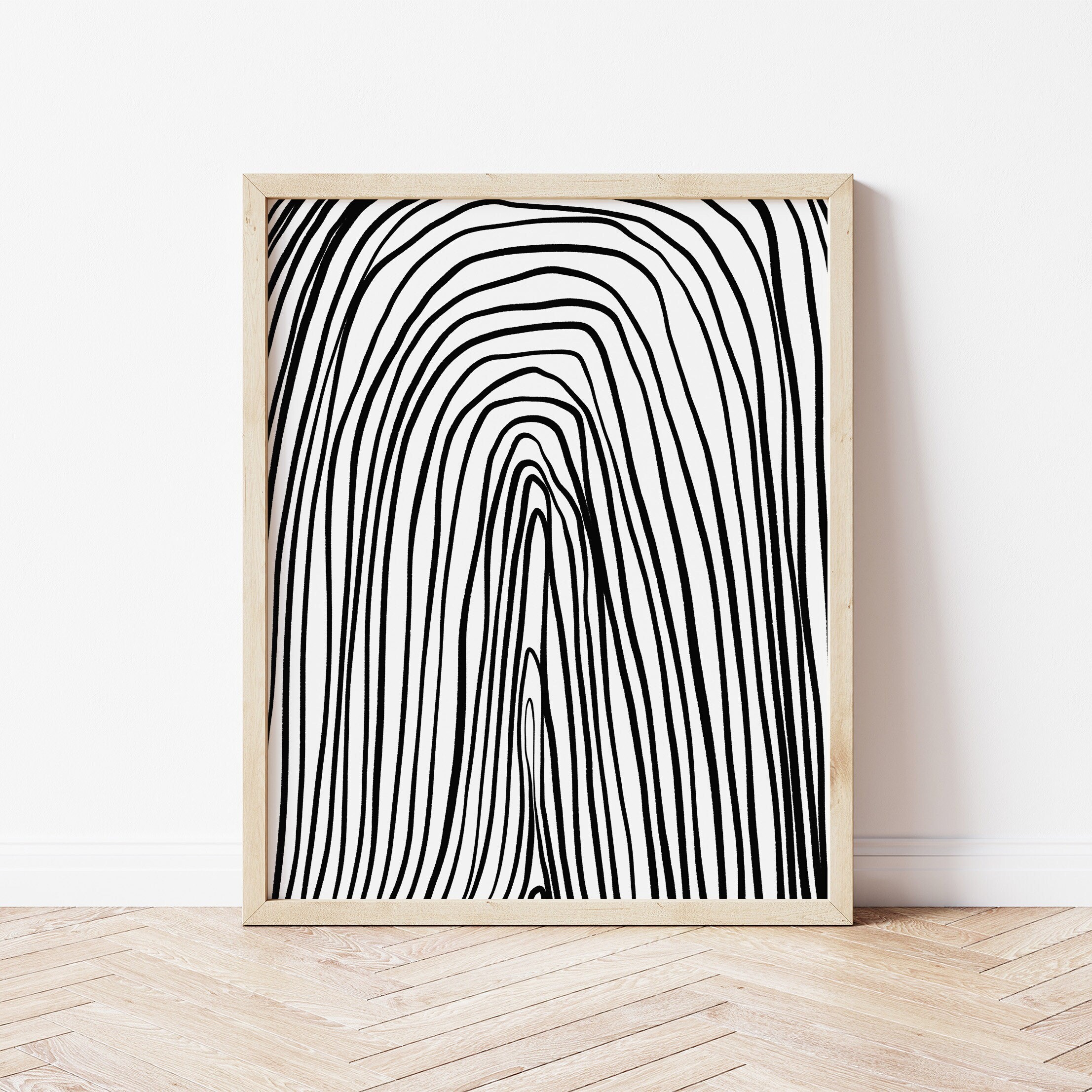 Minimalist Black Line Art Abstract Line Drawn Print Printable Wall Art ...