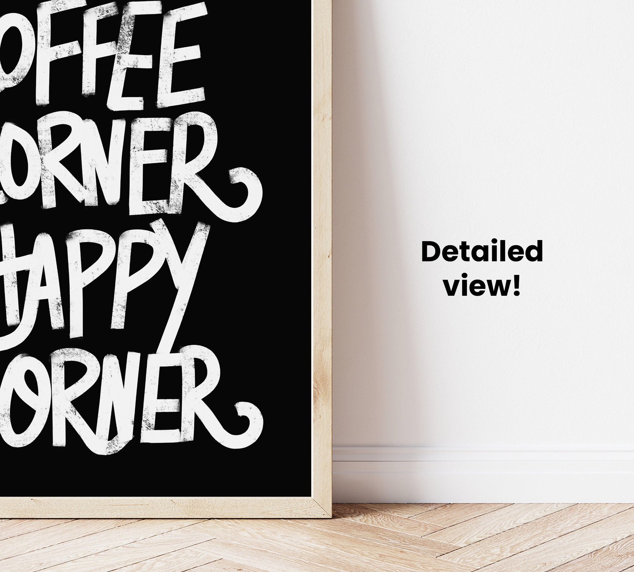 Funny Coffee Quote Print | Coffee Poster | Coffee Bar Decor | Wall Art ...