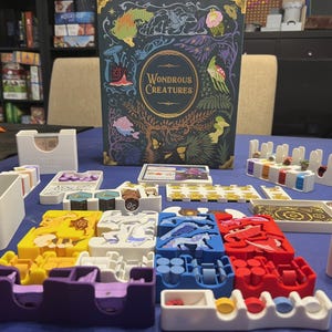 Wondrous Creatures Board Game Functional Insert and Organizer - Etsy