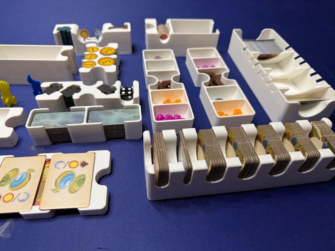 Everdell Duo Board Game Functional Insert and Organizer (unofficial) - Etsy