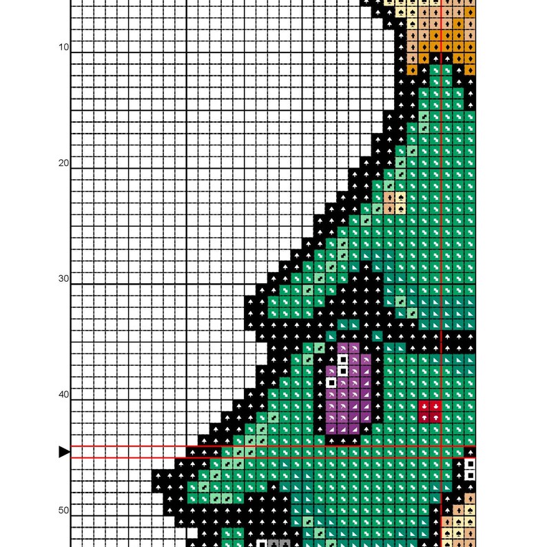 Christmas Tree Cross Stitch Pattern- Instant PDF Download - Holiday ...