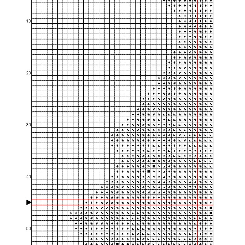 Christmas Tree Cross Stitch Pattern- Instant PDF Download - Holiday ...