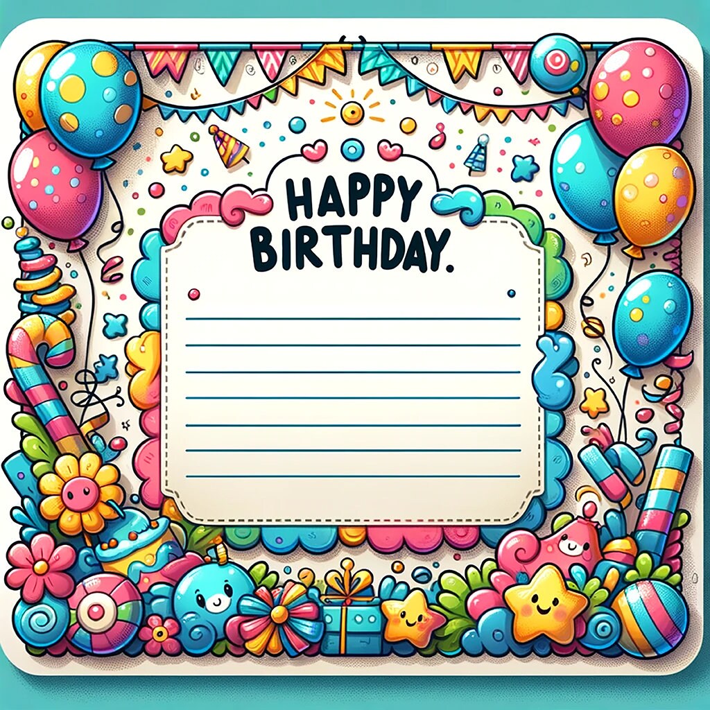 20 Unique Ai-generated Birthday Cards Digital Download, Customizable ...