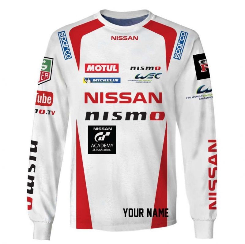 Personalized Nissan Nismo Racing 3D Racing Team Unisex Hoodie, Nissan ...