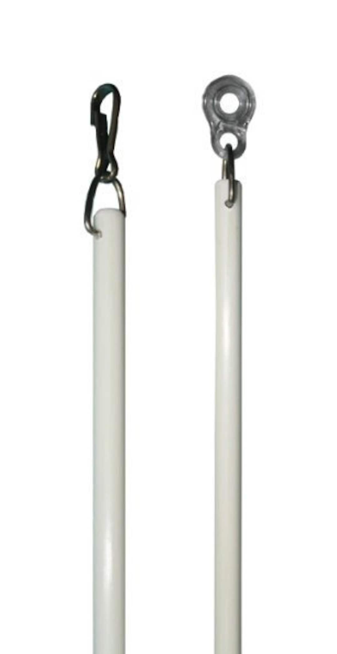 36" Drapery Batons Fiberglass With Clip - Etsy