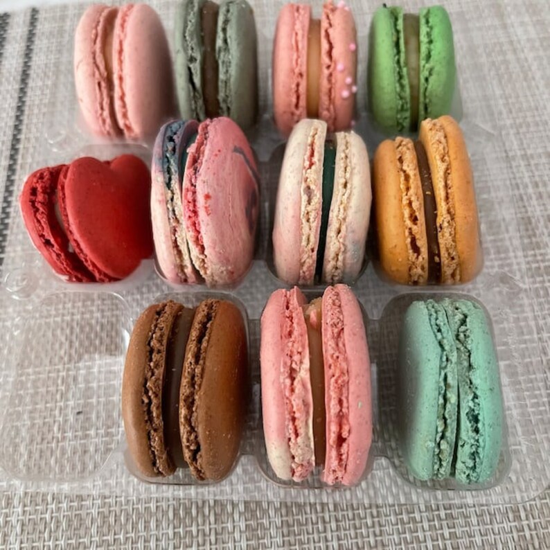 Assorted Standard Packaging Ice Pack Included Macaroons French Macarons ...