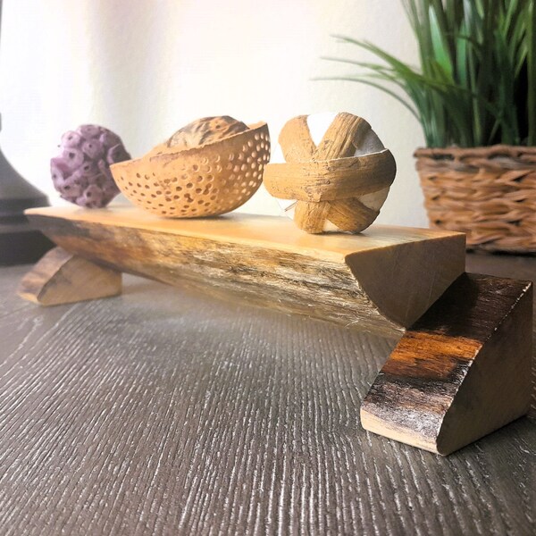 Live Edge Wood Riser - Etsy