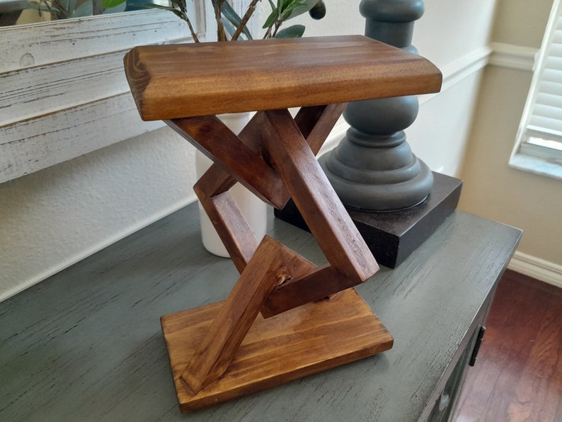 Unique Wooden Stand | Candle Stand | Rustic Wooden Stand | Eclectic ...