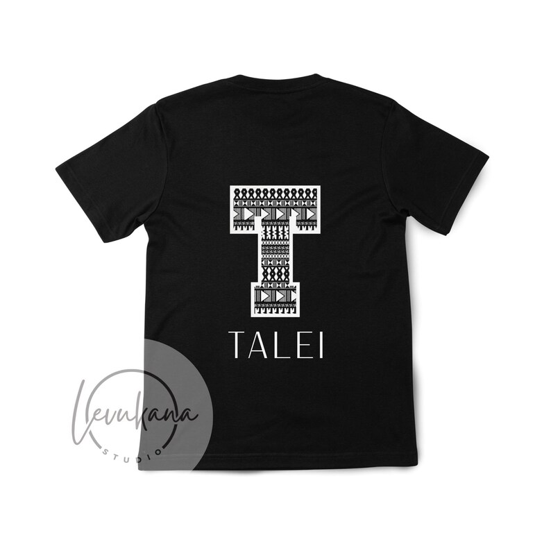 Fiji Name Printable TALEI PNG & SVG: Sublimation Black and White Design ...