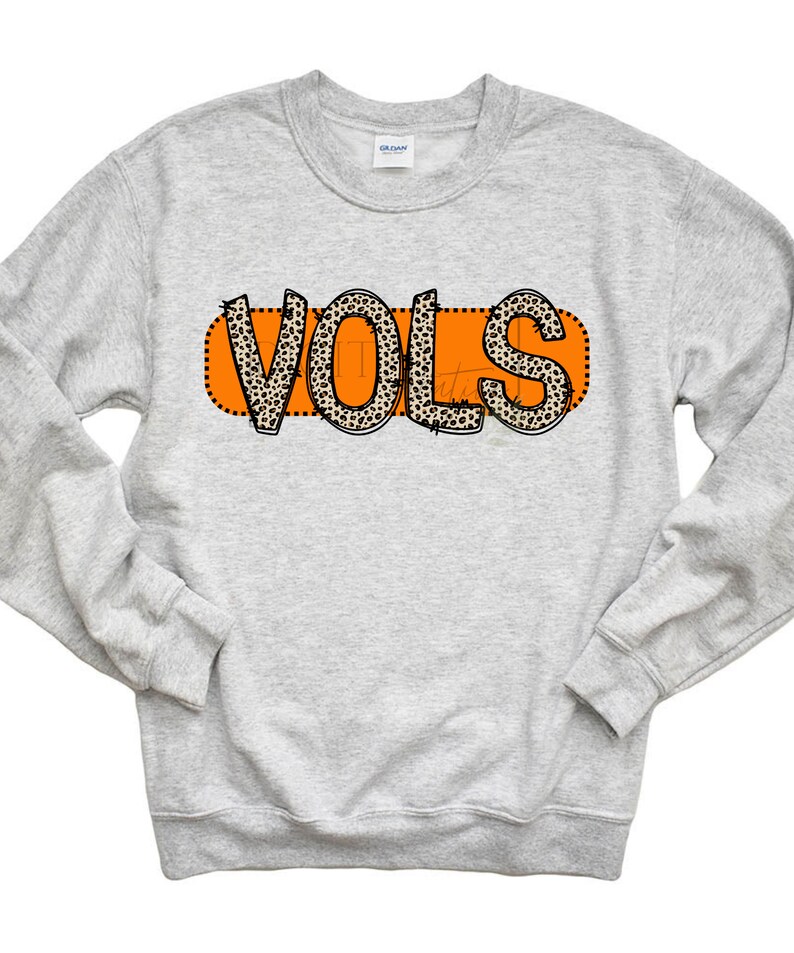 Leopard Vols | Go Big Orange| |PNG Trending | TN | Sublimation Png ...