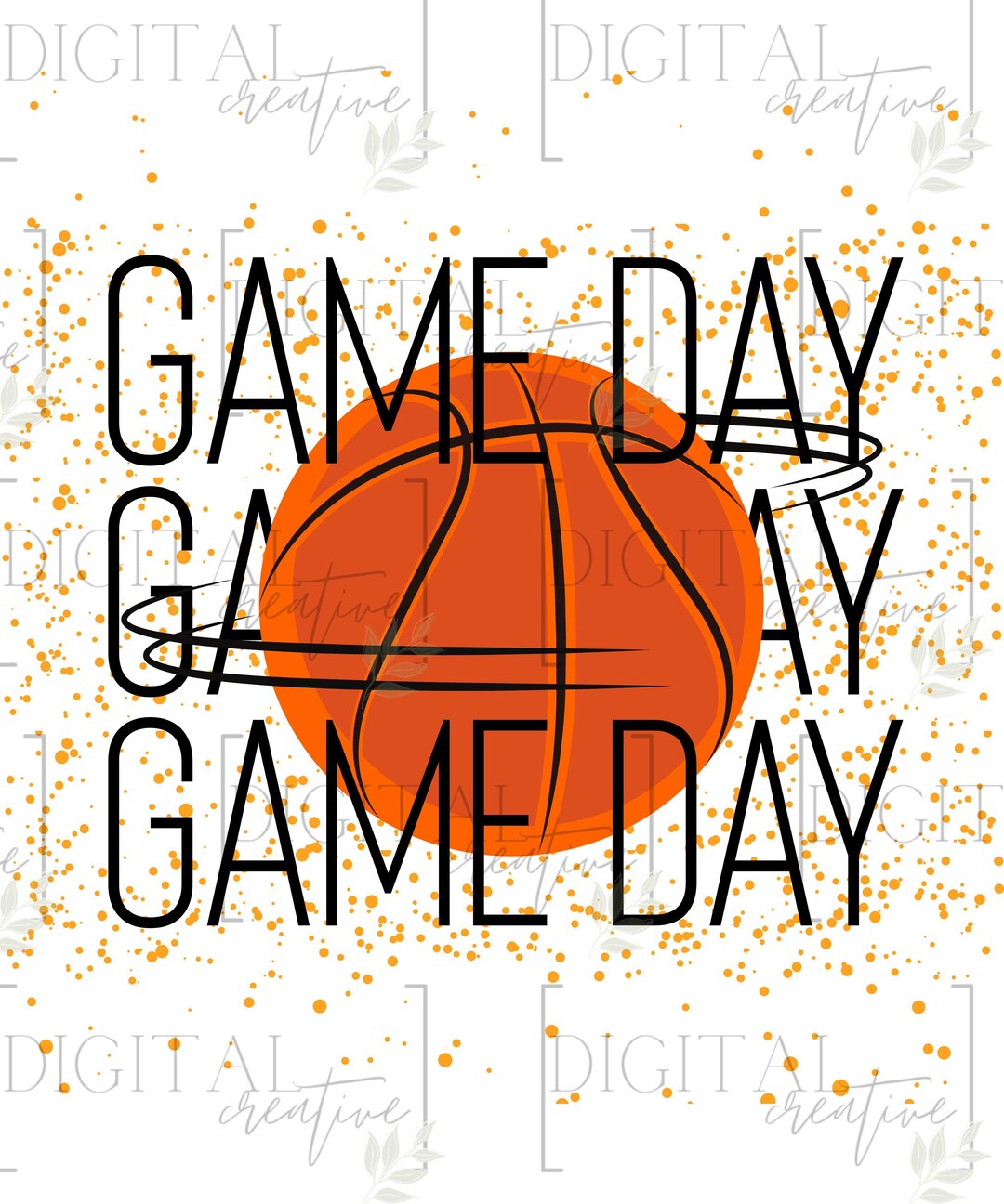 Game Day | Basketball | Cheer | PNG |sublimation Png | Digital Png ...