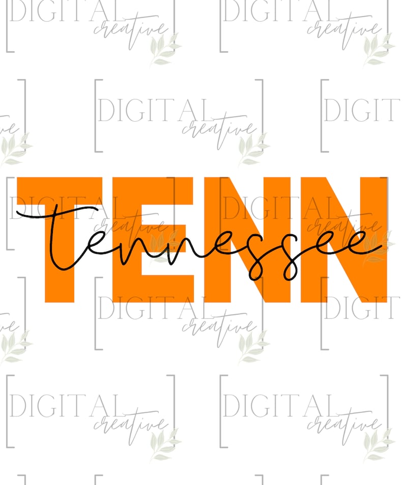 Tennessee | Orange | Go Big Orange |PNG | Vols | TN | Sublimation Png ...
