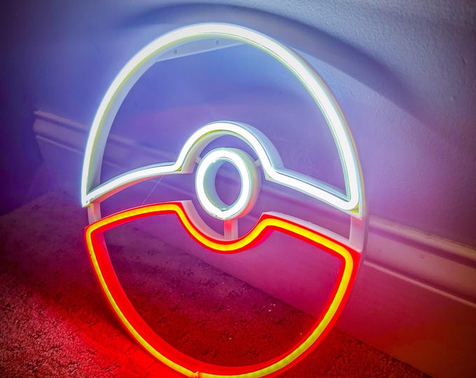 Pokémon LED Neon Sign - Etsy